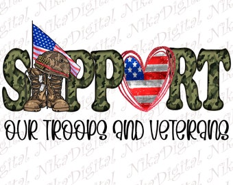 Support Our Troops | Etsy