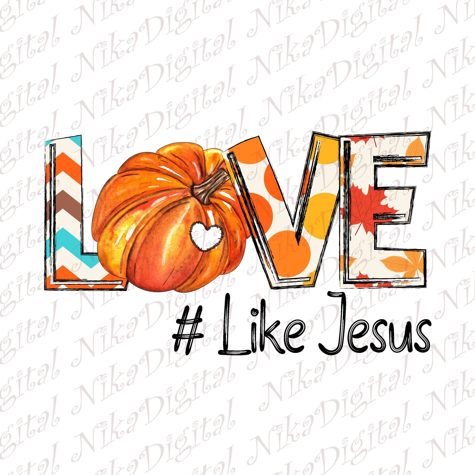 Love Like Jesus PNG Jesus Fall Clipart Fall for Jesus - Etsy Israel