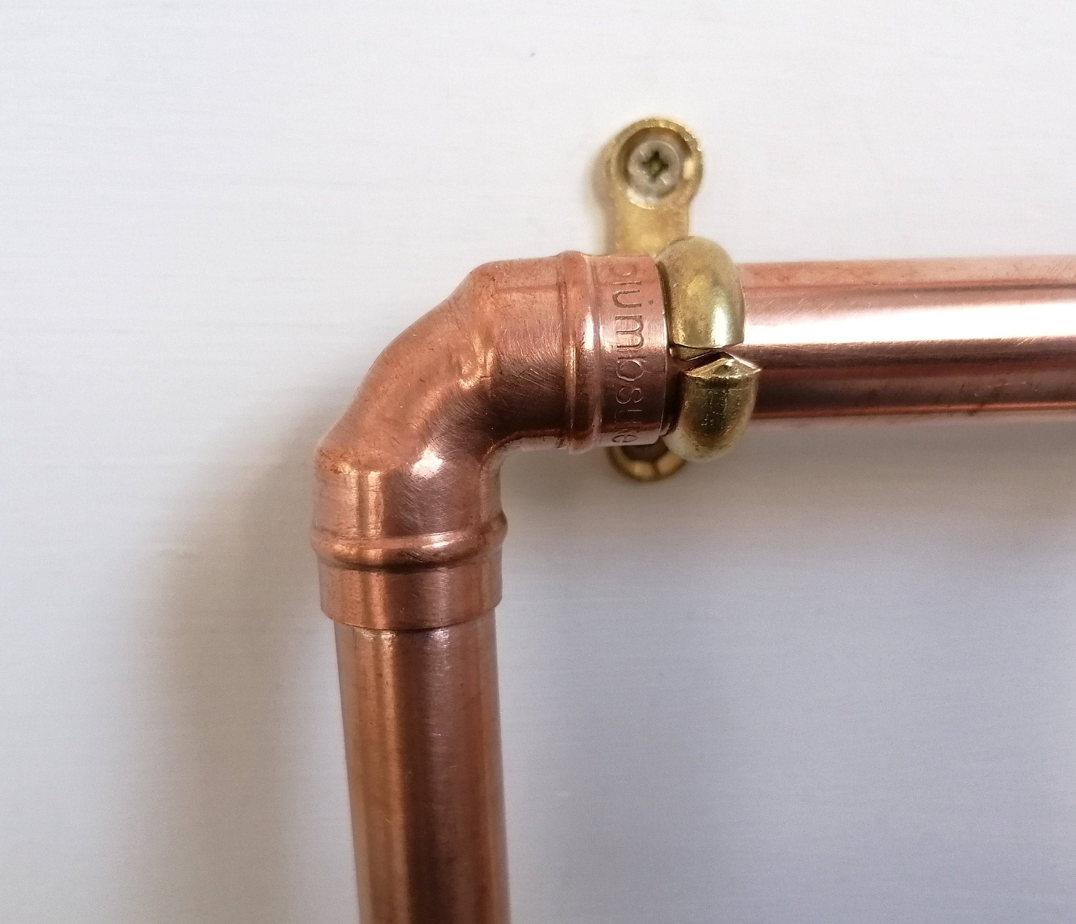 Copper Pipe Toilet Roll Holder - Handmade - Etsy UK