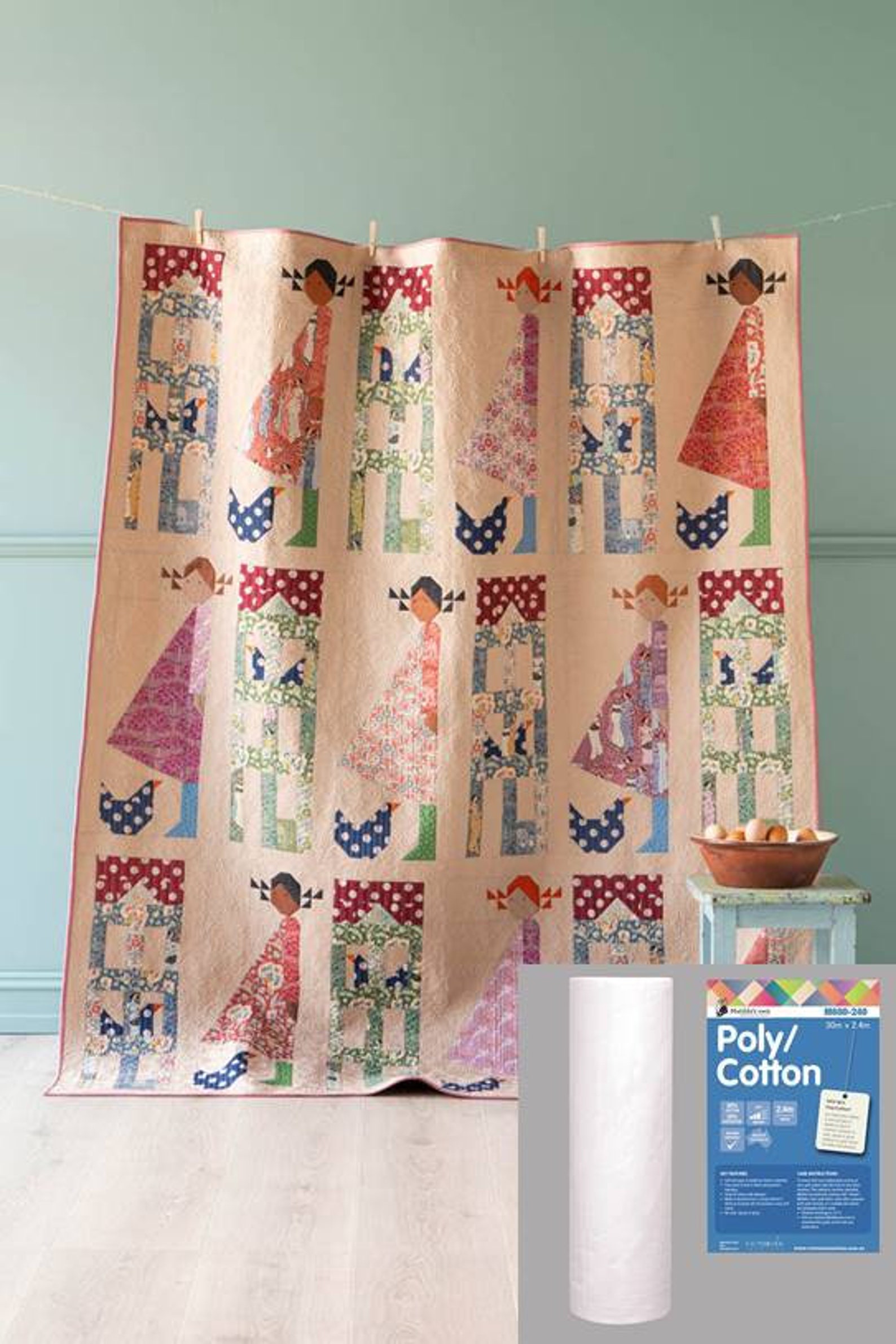 Tilda Hometown Henhouse Quilt Kit Optional Batting - Etsy