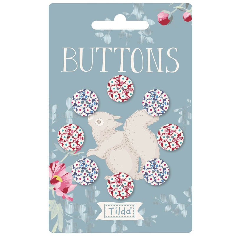 Tilda Woodland Buttons | Etsy