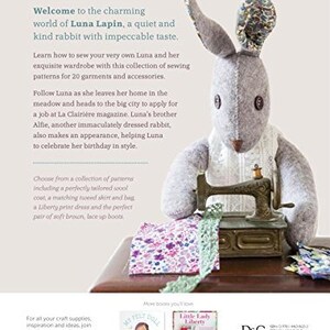 Making Luna Lapin: Sew and Dress Luna, a Quiet and Kind Rabbit With ...