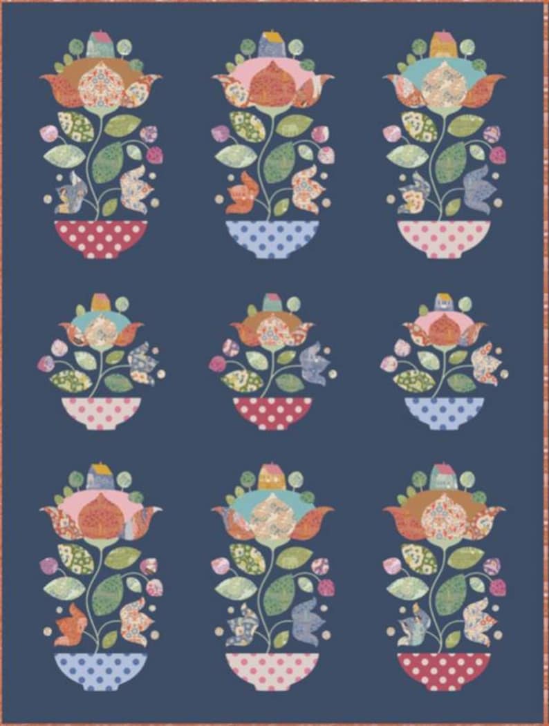 Tilda Hometown Putting Down Roots Quilt Kit-optional Pillows - Etsy