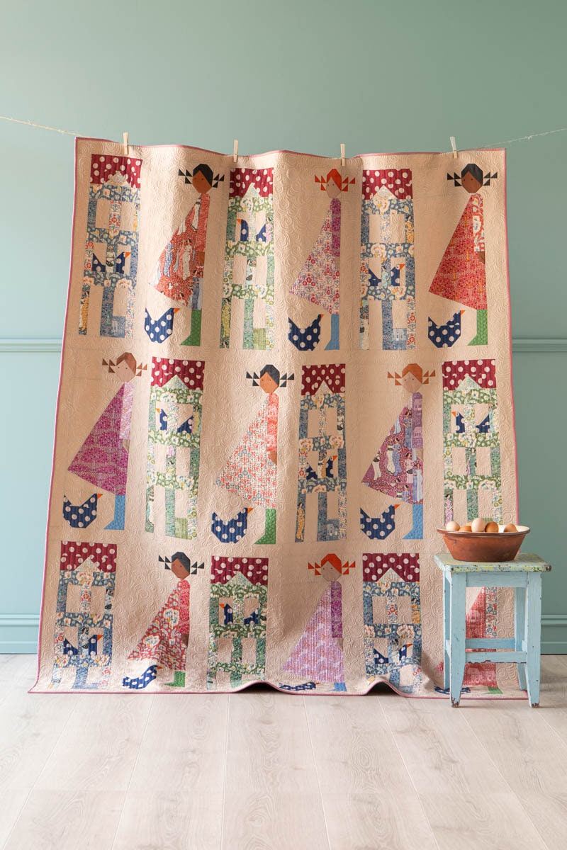 Tilda Hometown Henhouse Quilt Kit Optional Batting - Etsy