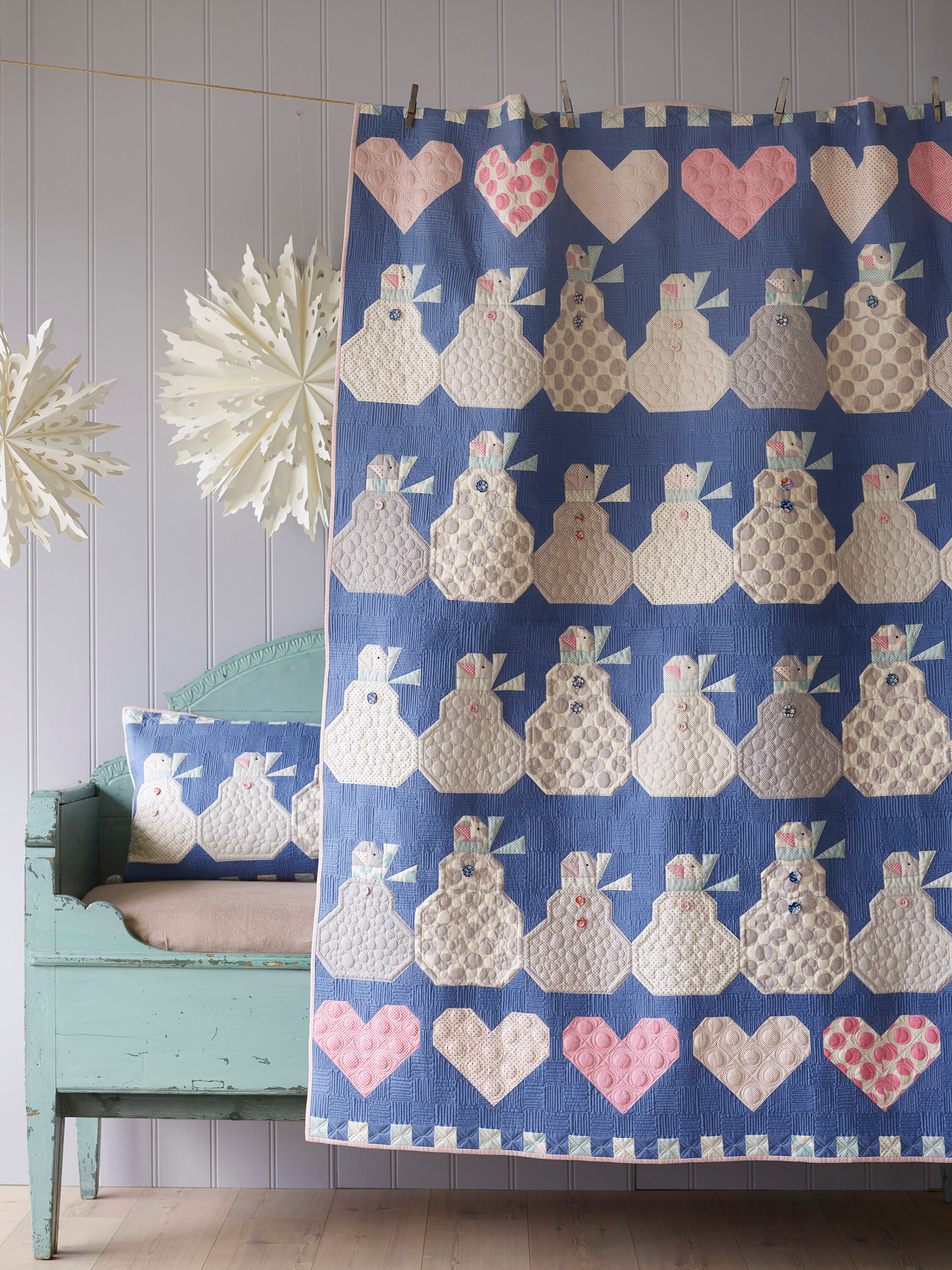 Tilda Classic Basics Fat Quarter Bundle of 6 Pink Colored | Etsy