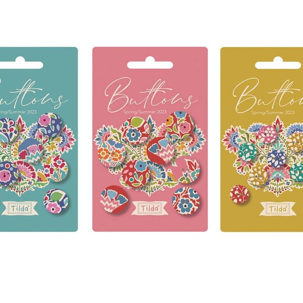 Tilda Buttons - Etsy