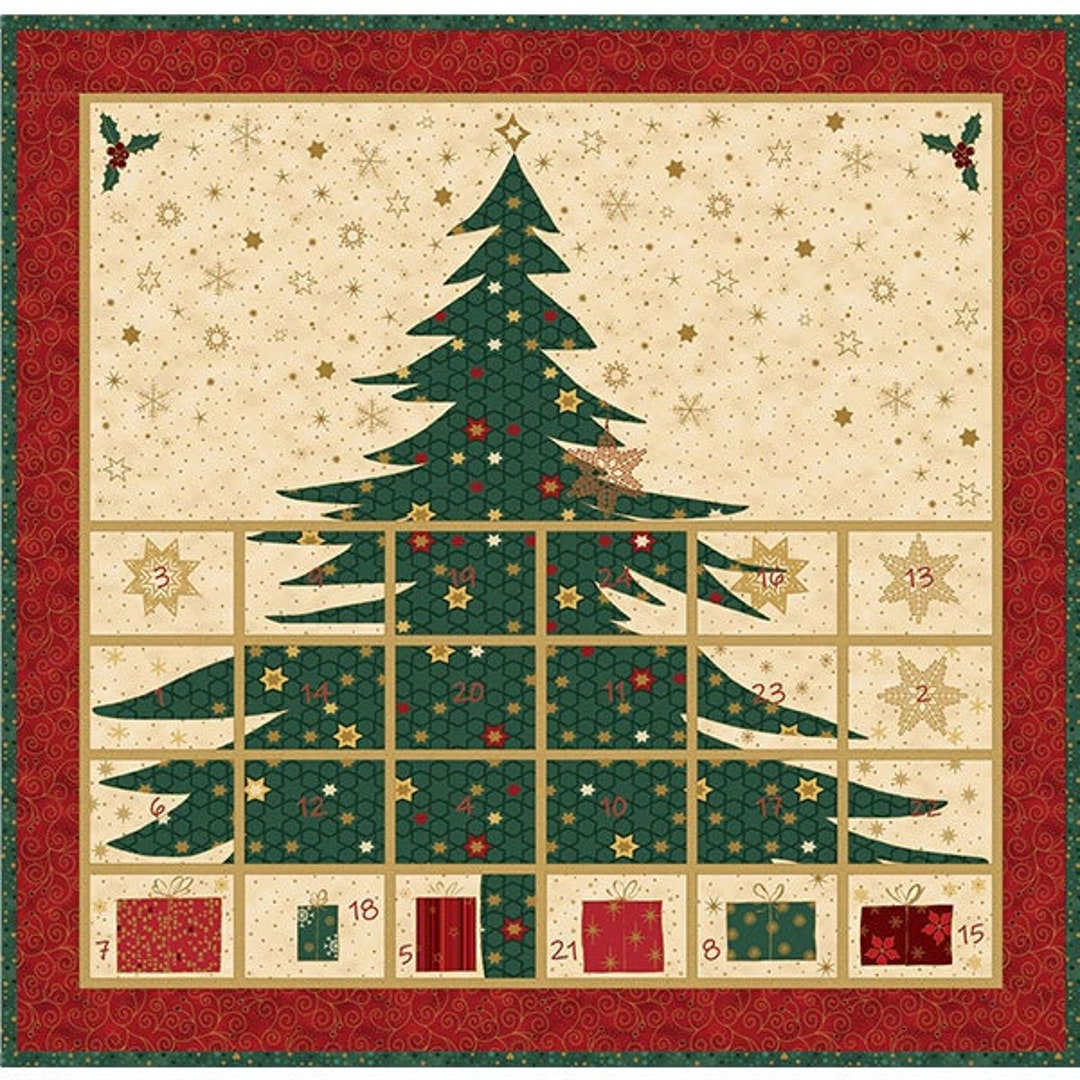 Star Sprinkle Calendar With Pockets Pillow Kit 26.7526.5in - Etsy