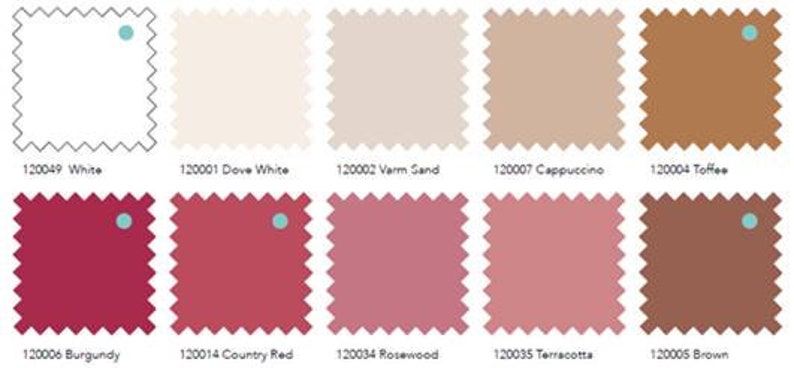 Tilda Solid Basics Fabrics by the Meter - Etsy