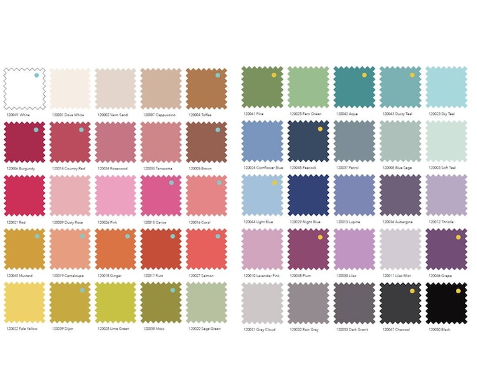 Tilda Solids Colour Speckles Quilt Kit 69.579.5in Finished - Etsy