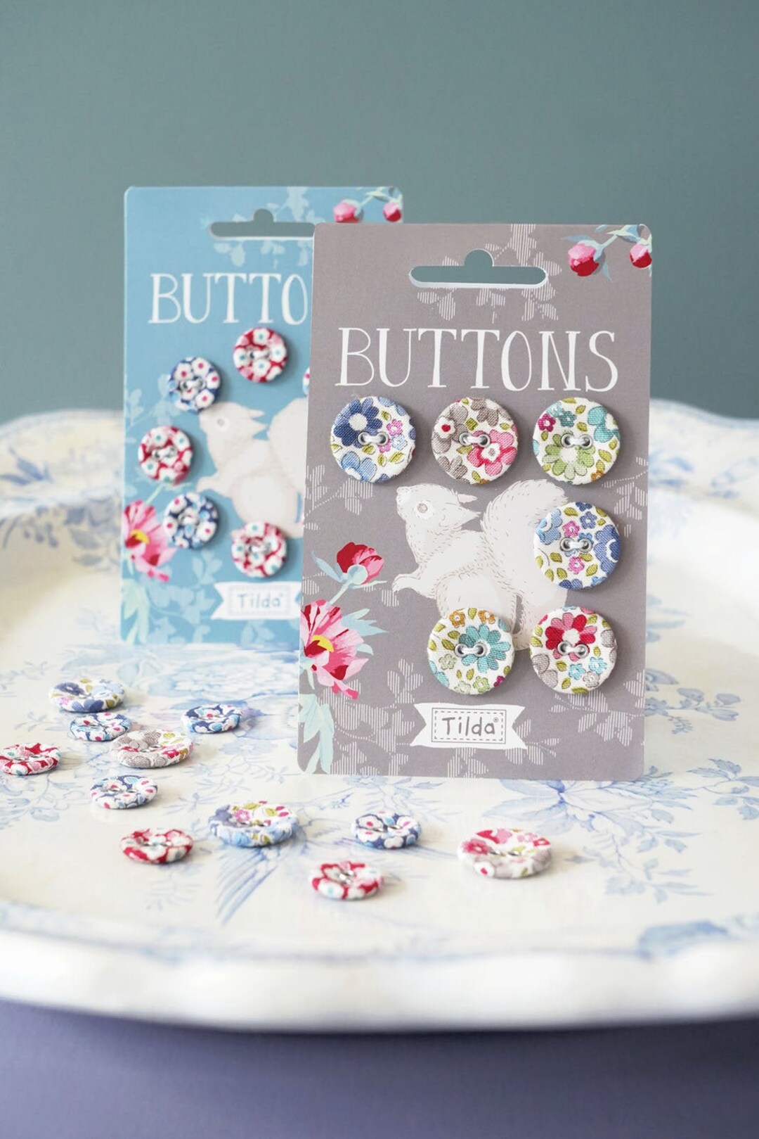 Tilda Woodland Buttons - Etsy