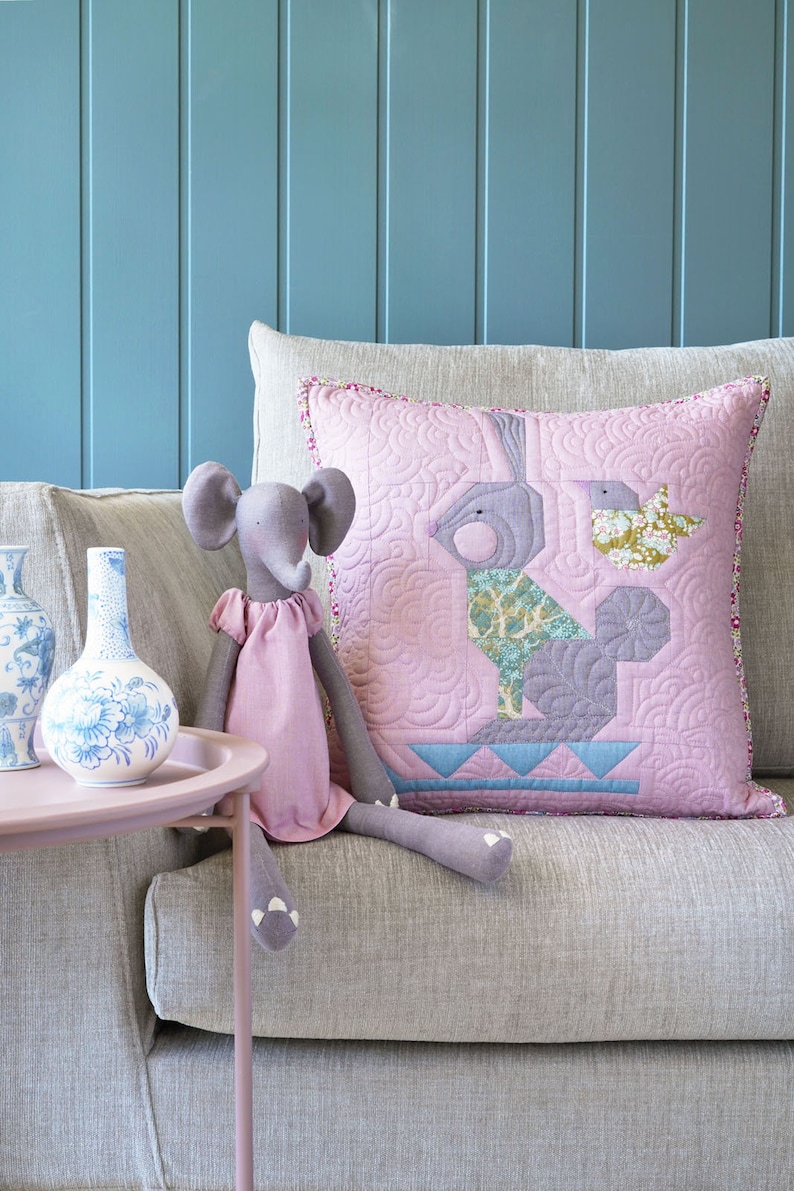 Tilda Woodland Winter Fun Pillows Kit- 16.75*16.5in Finished Size ...