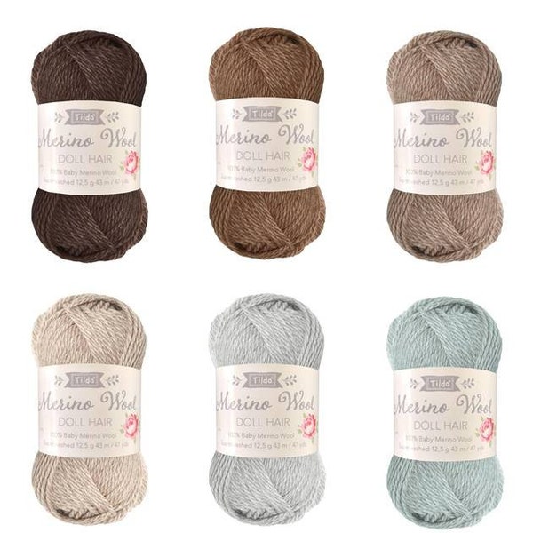 Wool Doll Hair - Etsy