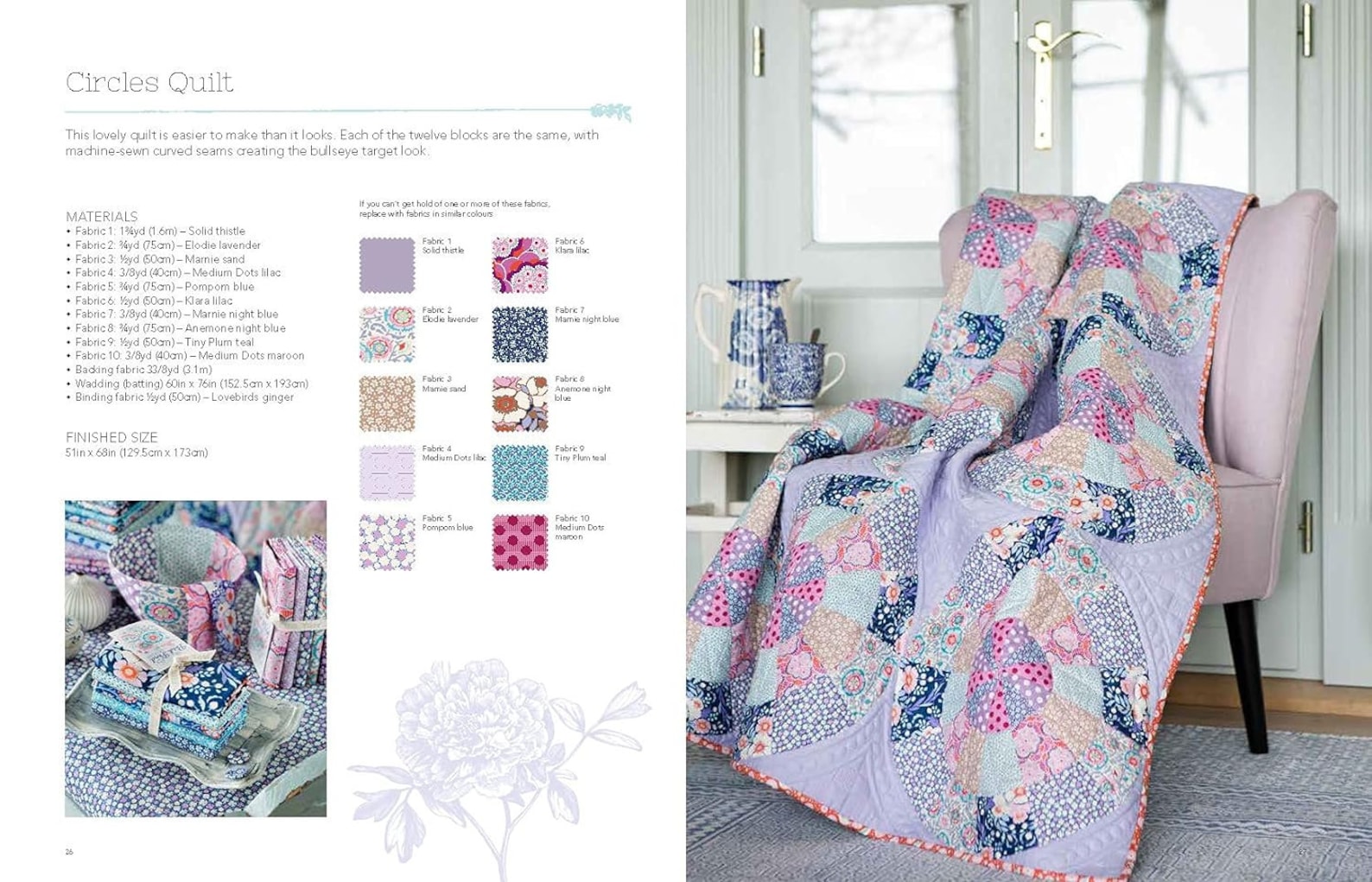 Tilda Hot Chocolate Sewing: Cozy Autumn and Winter Sewing Projects ...