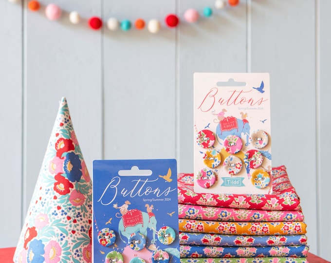 Tilda Woodland Buttons - Etsy