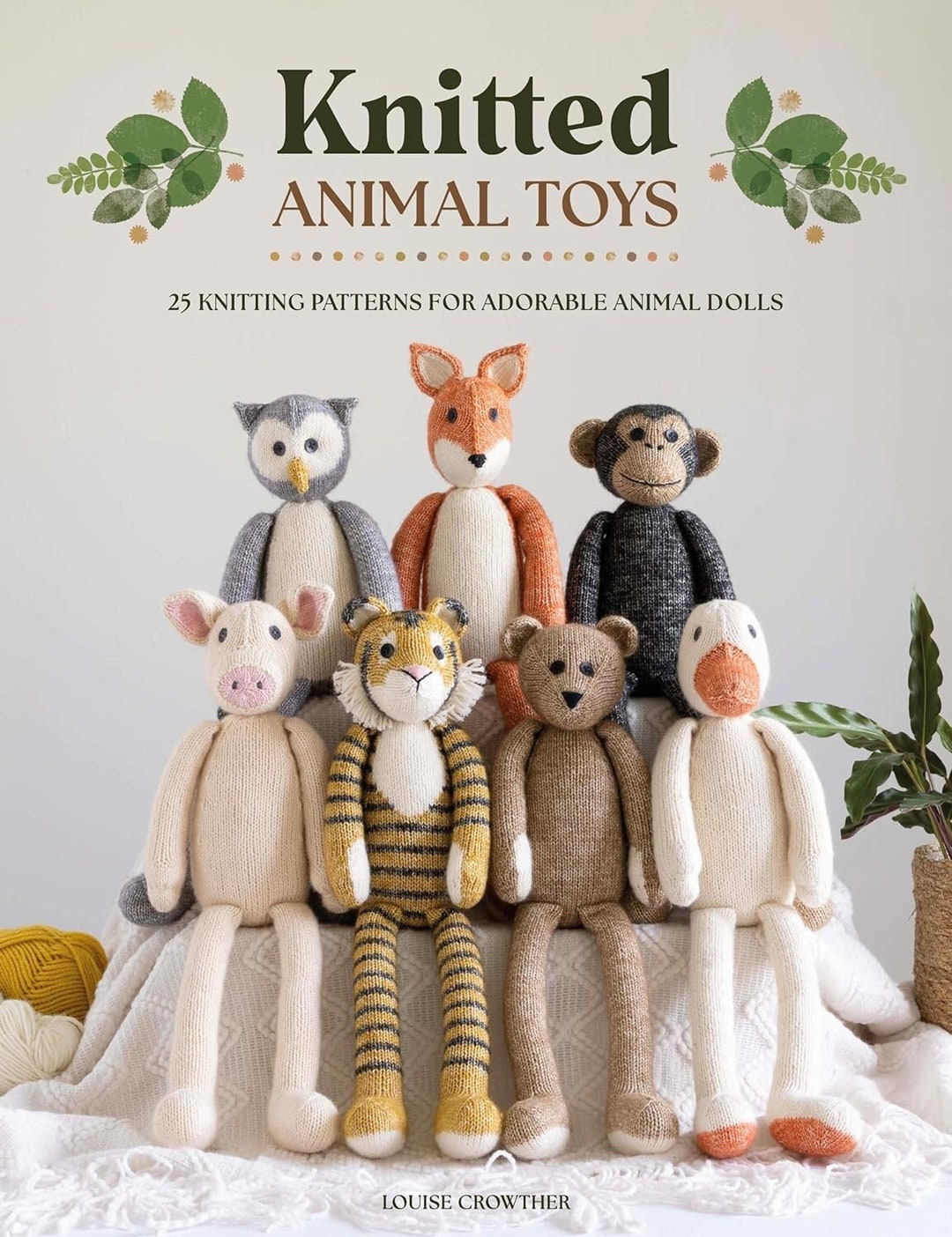 Knitted Animal Toys: 25 Knitting Patterns for Adorable Animal Dolls - Etsy