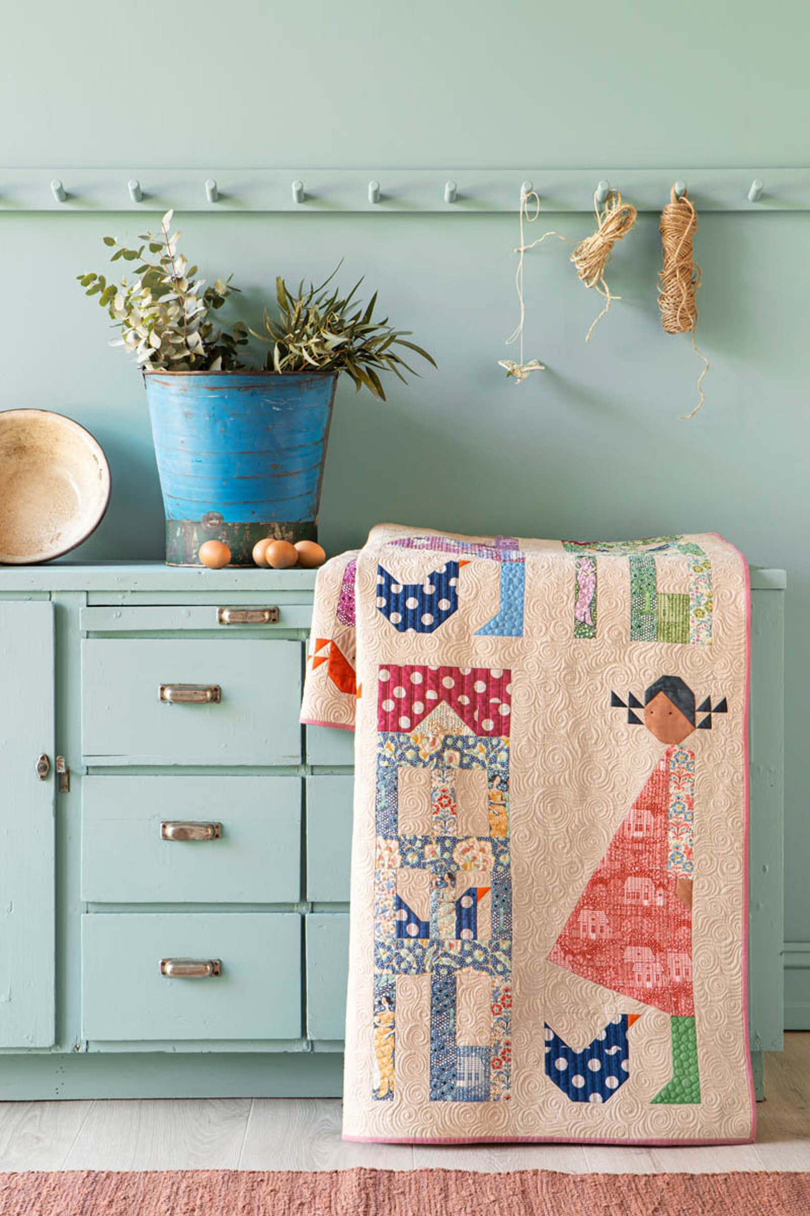 Tilda Hometown Henhouse Quilt Kit Optional Batting - Etsy