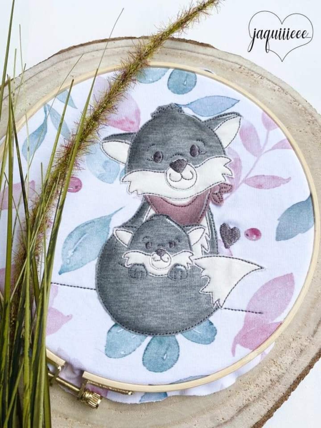 Fuchs Mama und Baby - Etsy.de