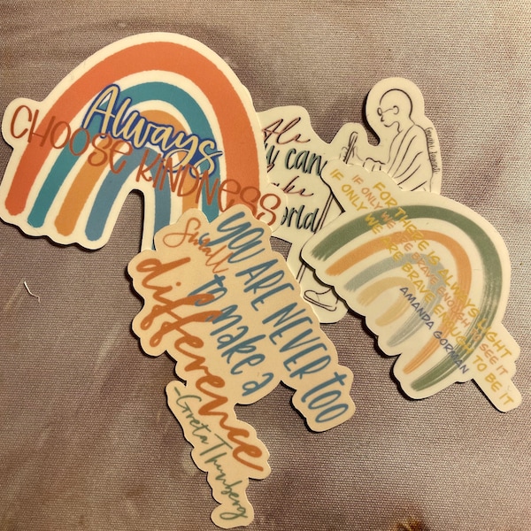 Greta Thunberg Sticker - Etsy