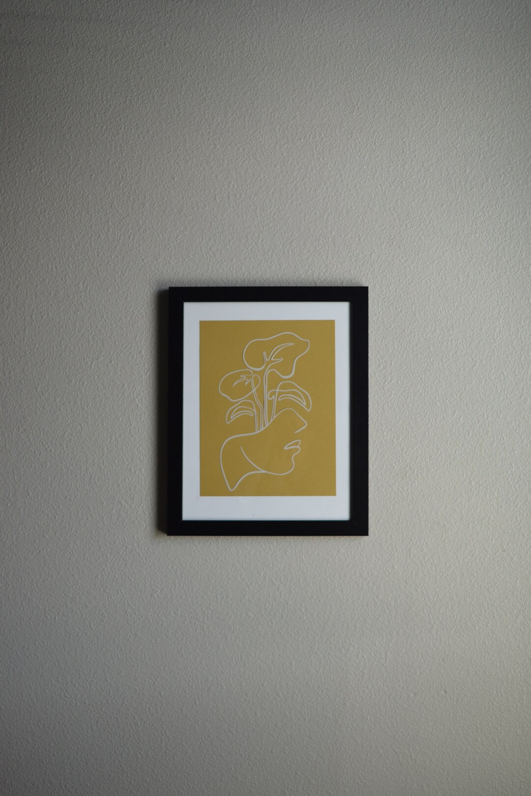 One Line Wall Art Female Line Drawing 2D Paper Line Art - Etsy