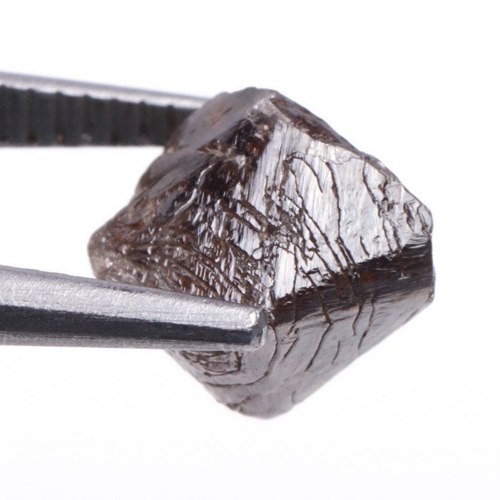 2.84 CT 8.8 X 8.1 MM Fancy Brown Color Crystal Rough | Etsy