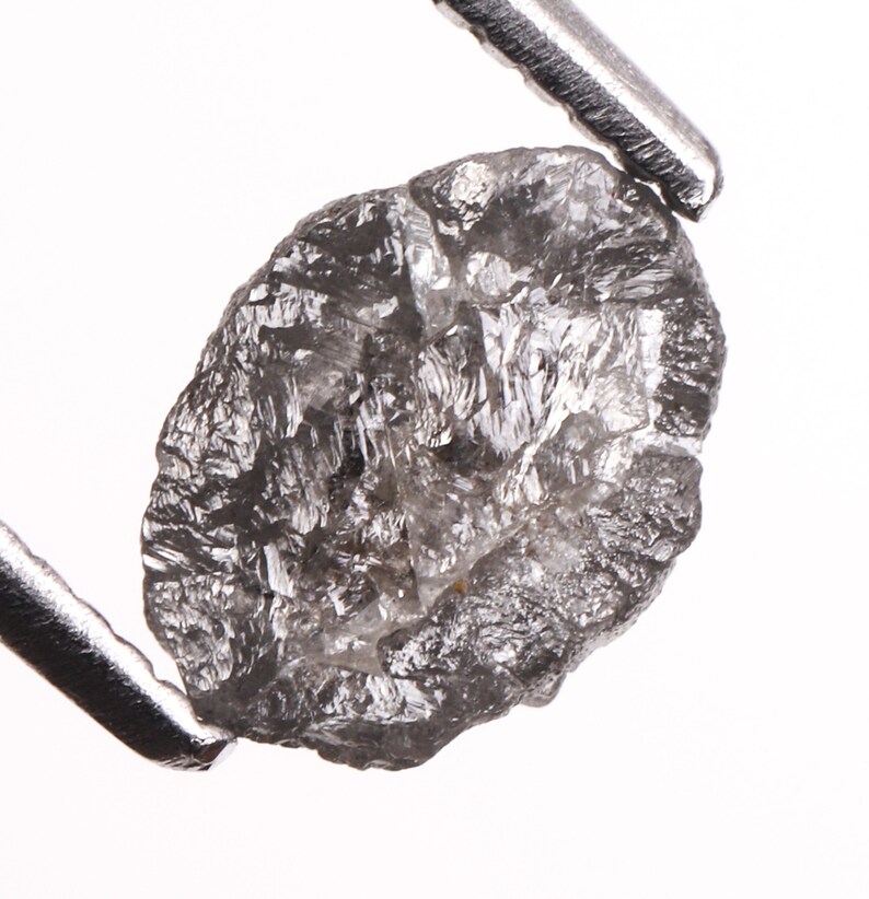 1.30 CT 7.5 X 5.6 MM Natural Fancy Rustic Diamond Rough Raw | Etsy