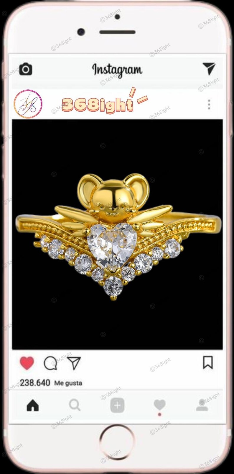 Cardcaptor Sakura Kero-chan Silver S925 Ring - Etsy