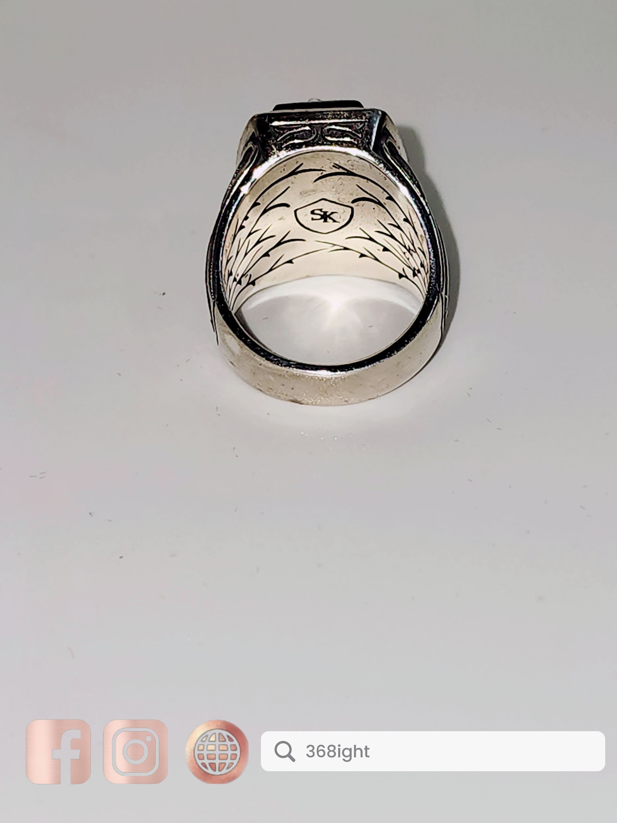 Vampire Diaries Legacies S925 Alaric Gilbert Silver Ring - Etsy