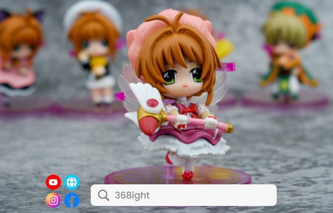 Cardcaptor Sakura Q Version Character Model Figure - Etsy