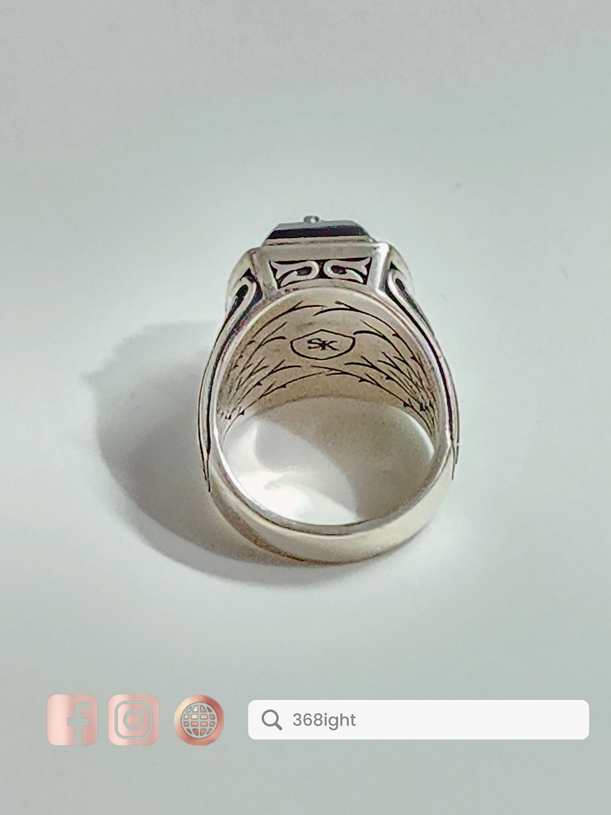 Vampire Diaries Legacies S925 Alaric Gilbert Silver Ring - Etsy