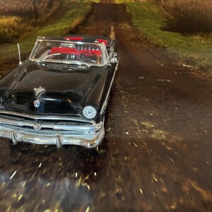 1:24 Scale Diorama Miniature Road Diecast Model Car Background Display ...