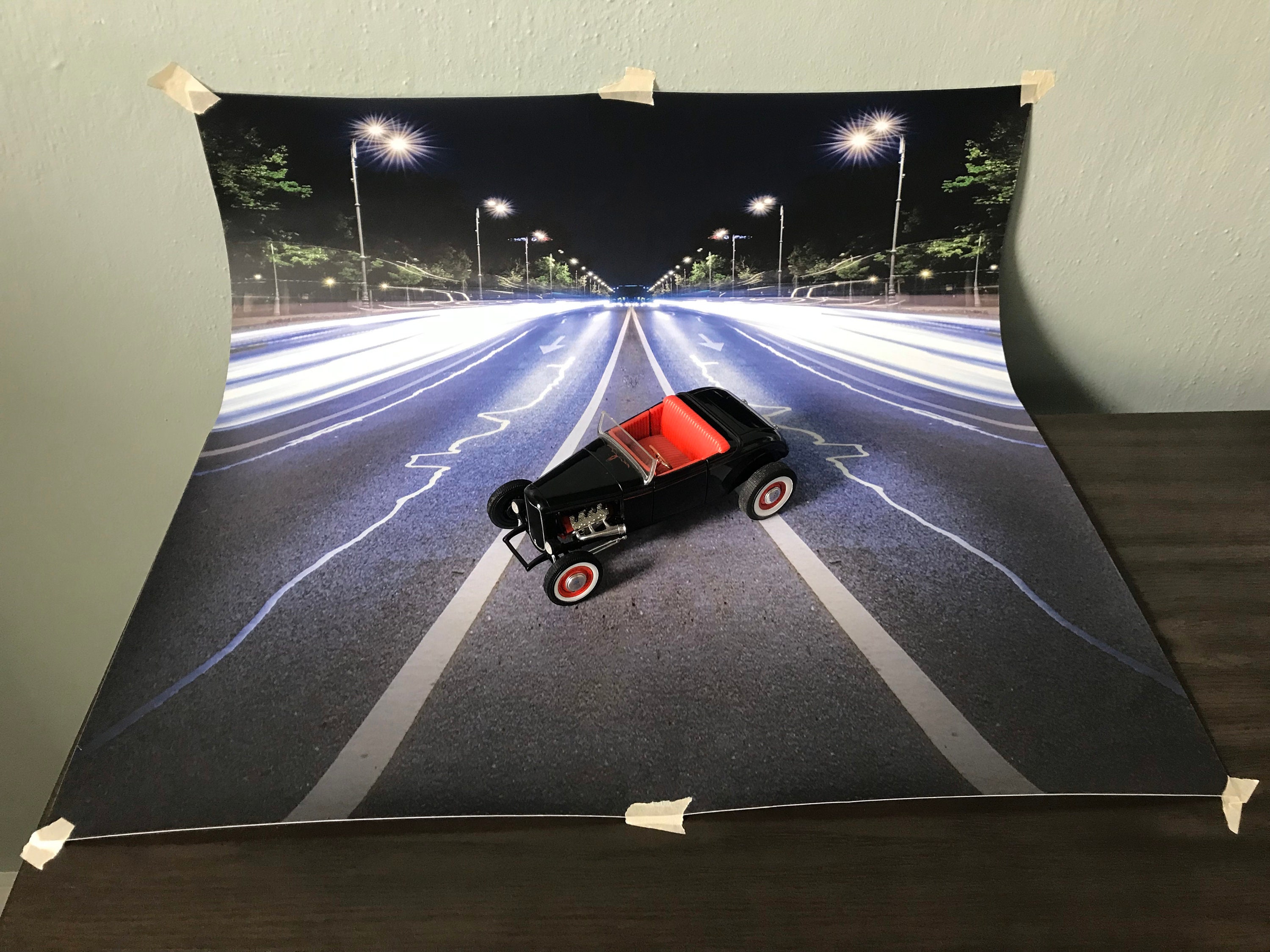 1:64 Scale Diorama Miniature Background Scene Cars NOT Included ...