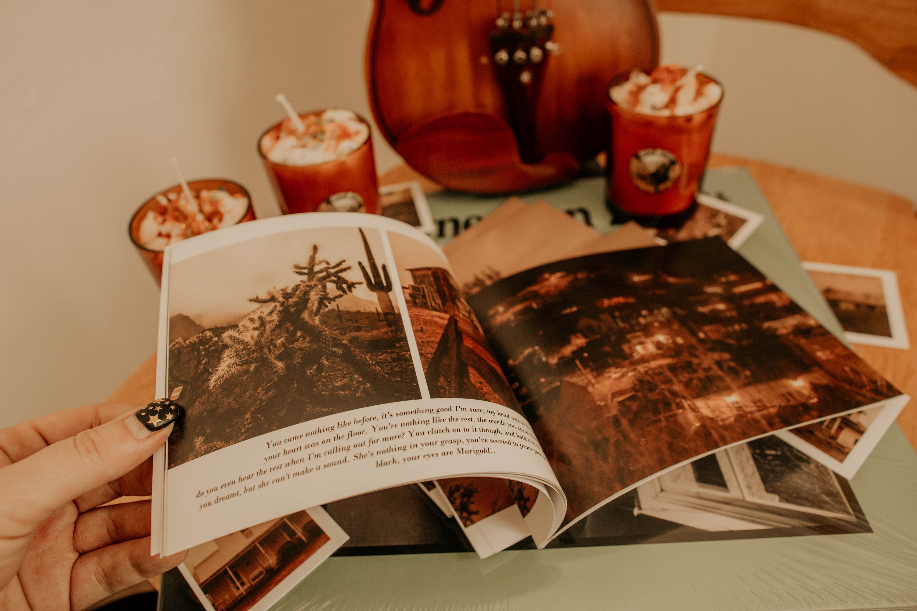Photos+ Lyrics Book Pt 1 {made to Order} - Etsy