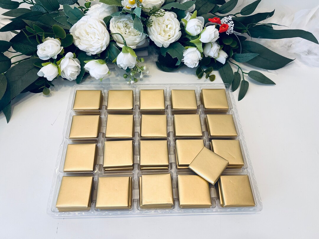 Madlen Chocolat Cadeaux de fête Personnaliser Carré de Chocolat Mariage ...