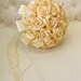Bridal Bouquet Satin Roses Infinity Rose Bouquet Wedding Bouquet - Etsy