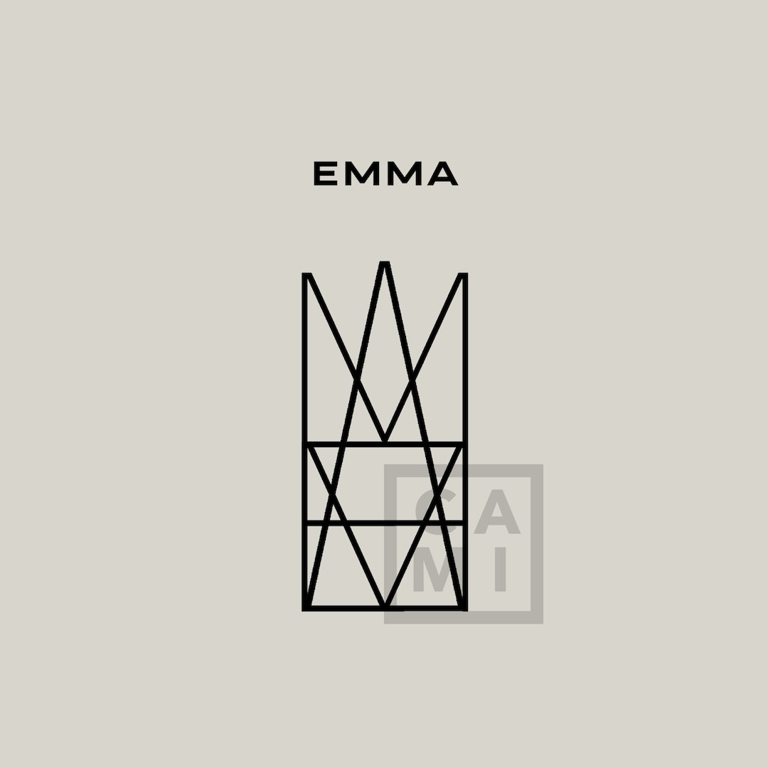 Premade Name Logo (emma) - Tiktok Custom Name Logo - Digital File ...
