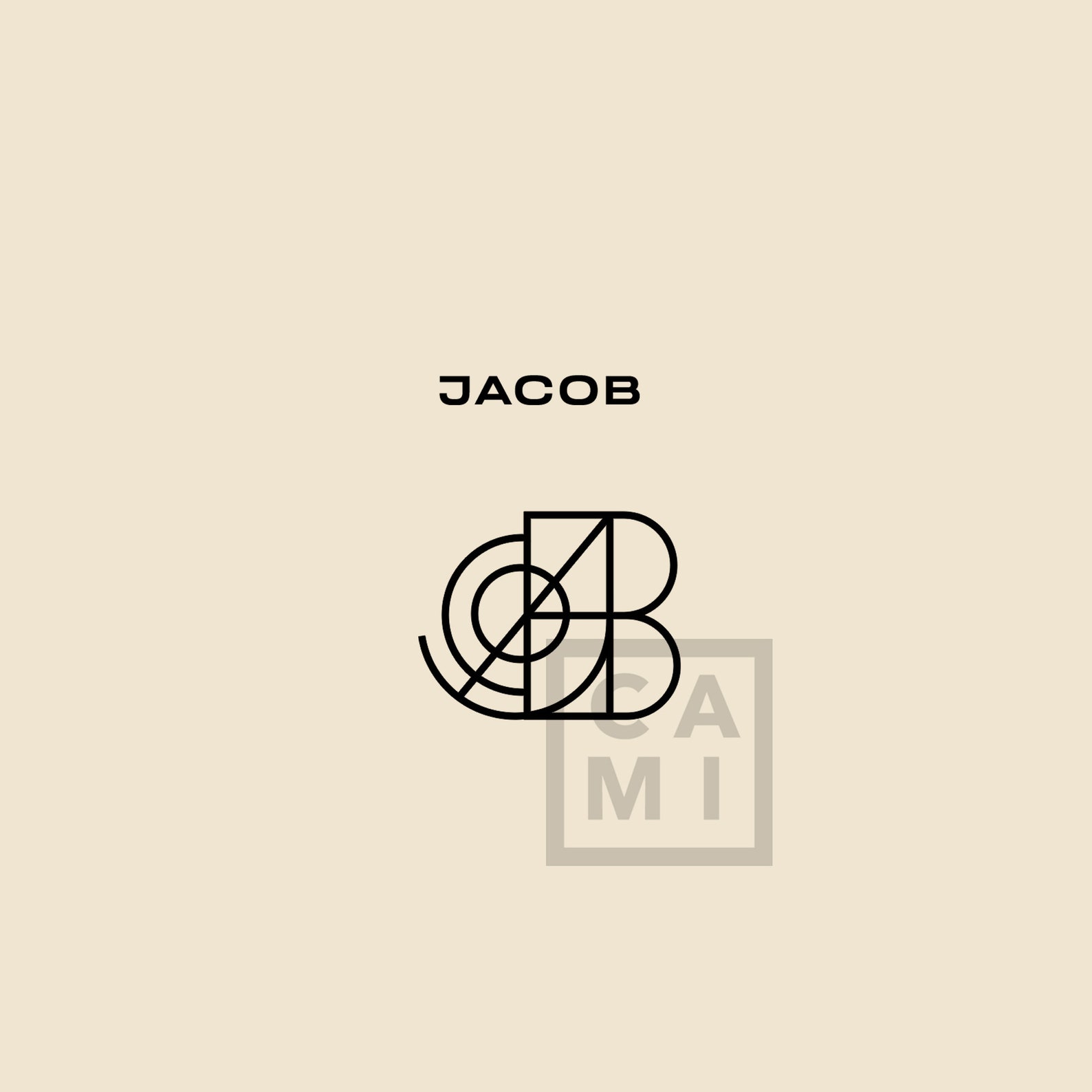 Premade Name Logo (jacob) - Tiktok Custom Name Logo - Digital File ...