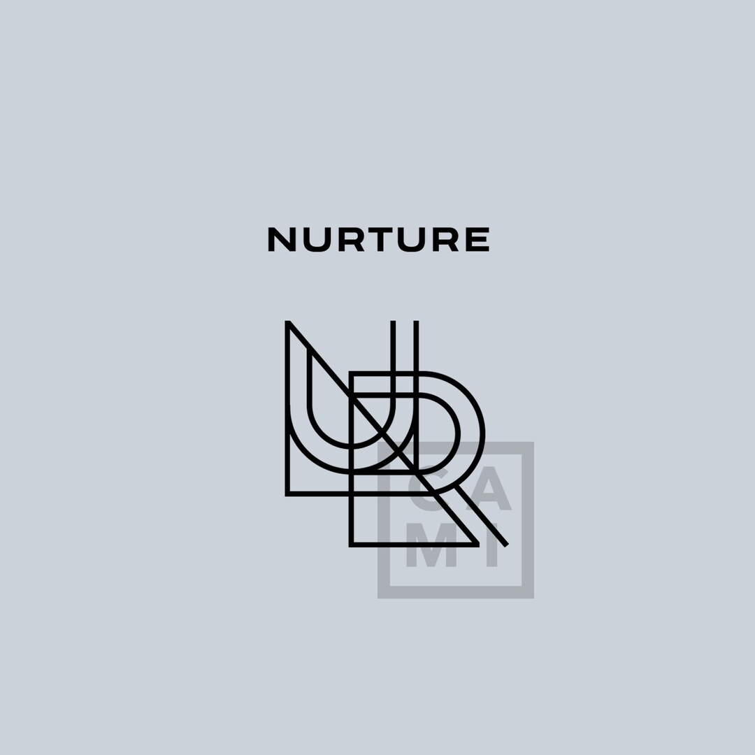 Premade Word Logo (nurture) - Tiktok Custom Name Logo - Digital File ...