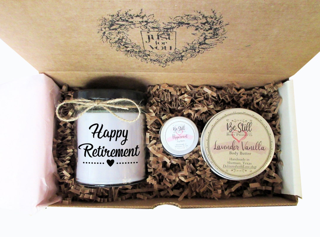Retirement Gift | Retirement Gift Box | Self Care Gift Box | Spa Gift ...