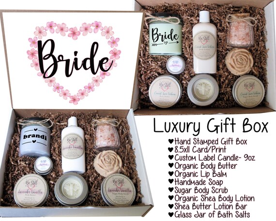 Bride Gift Box Personalized Gift Bride Care Package Self - Etsy