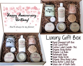 Happy Anniversary Gift Box - Etsy