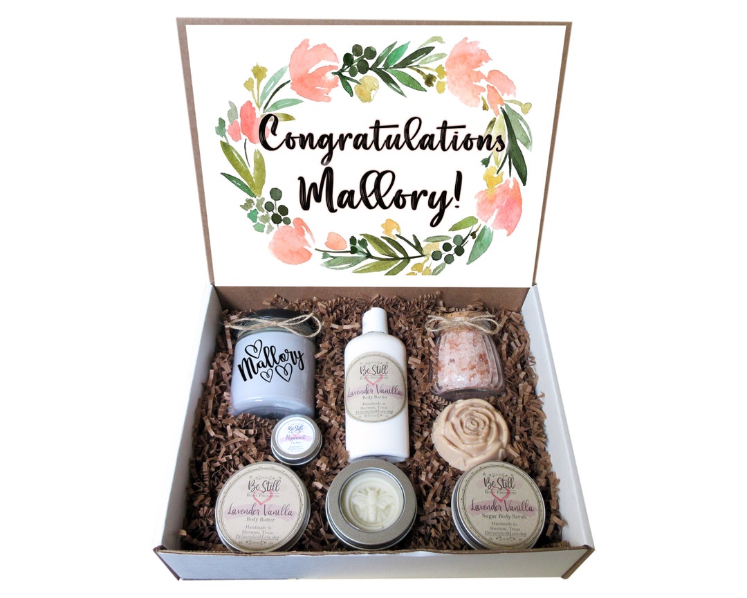 Congratulations Gift Box | Self Care Gift Box | Custom Gift Box ...