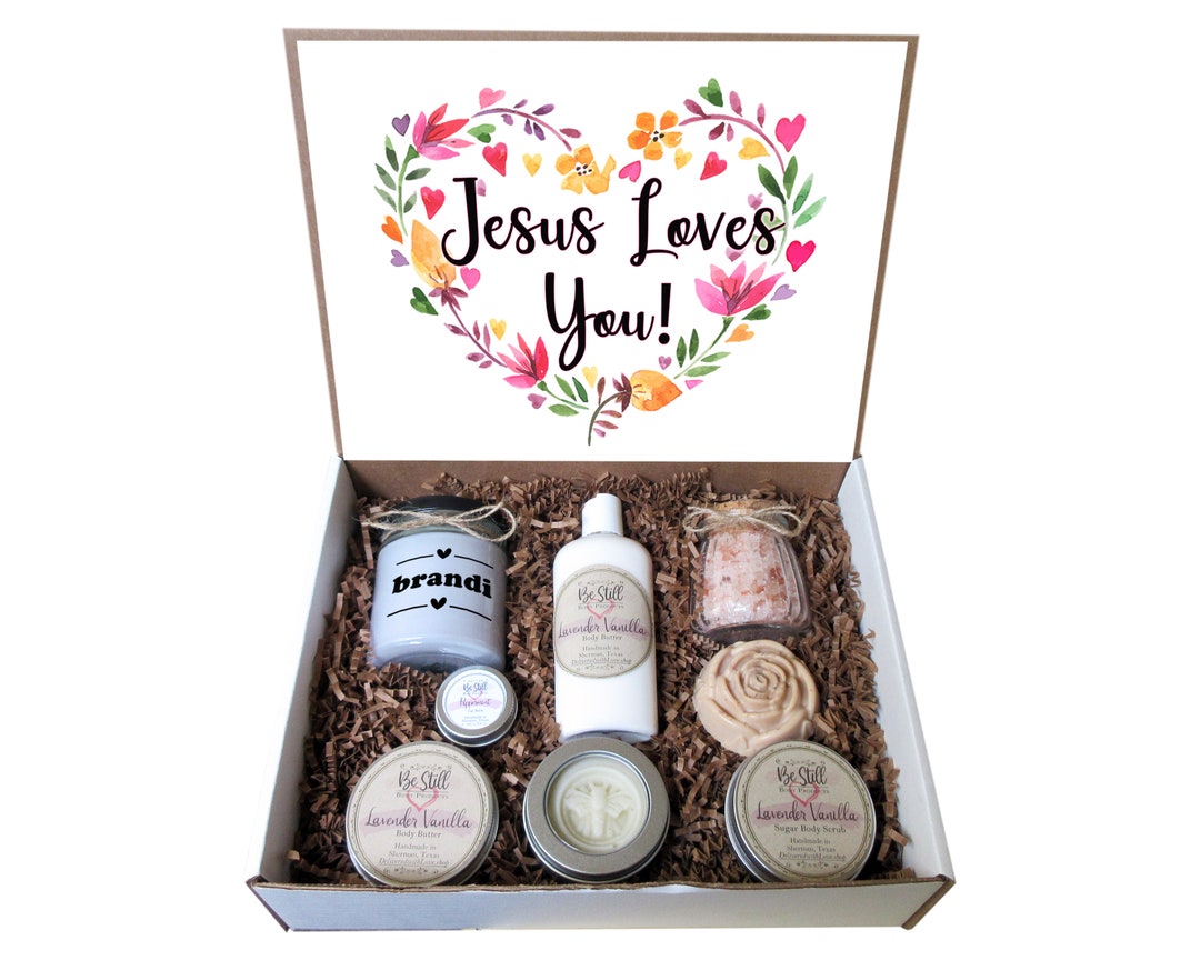 Jesus Loves You | Christian Gift Box | Self Care Gift Box ...