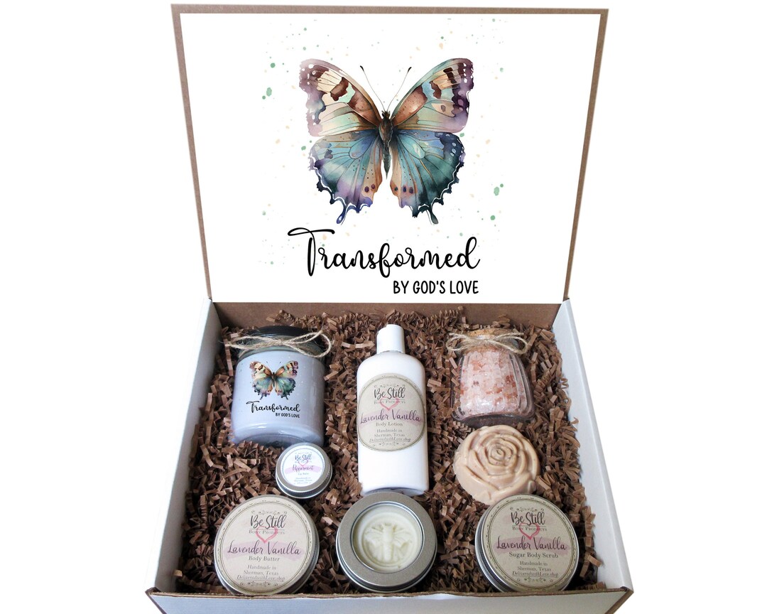 Transformed | Christian Gift Box | Care Package for Her | Self Care ...