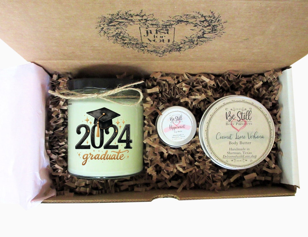 Graduation Gift 2024 Graduate Gift Box Handmade Products Care Package ...