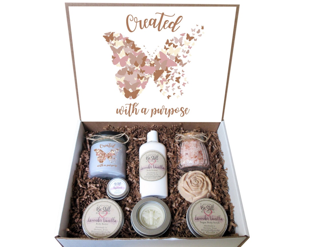 Christian Spa Box | Created With a Purpose | Care Package for Her ...