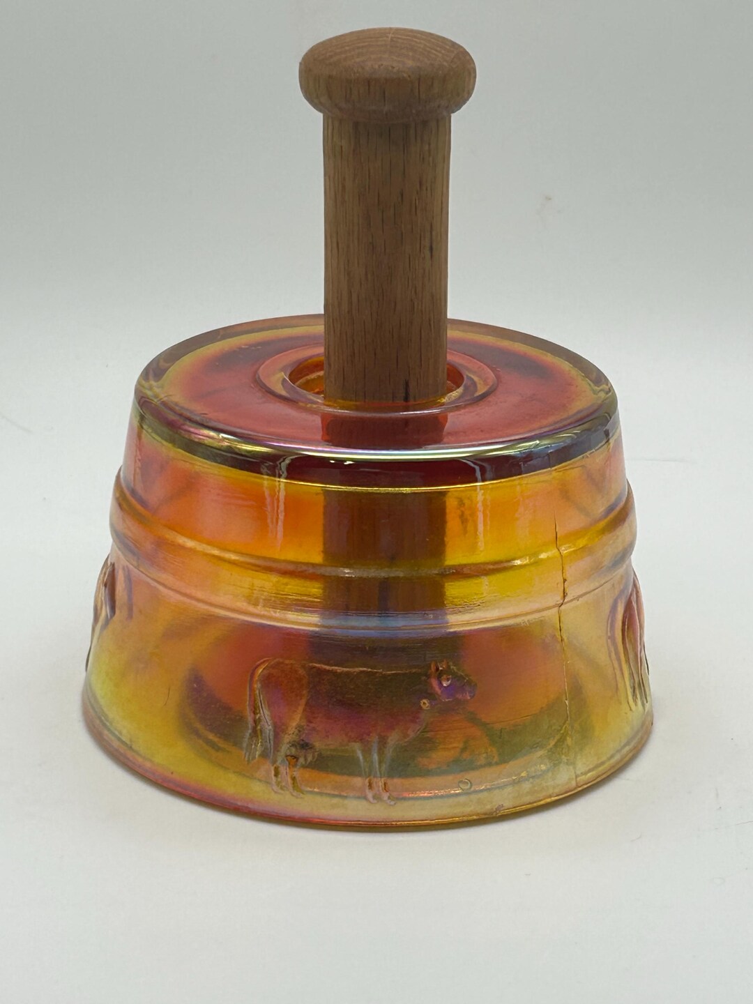 Carnival Glass Butter Mold - Etsy
