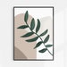 Boho Plant Print Printable Neutral Wall Art Boho Vine - Etsy