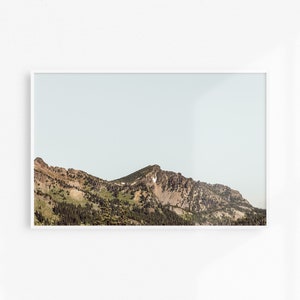 Mountain Landscape Print, Mountain Print, Digital Print, Desert ...