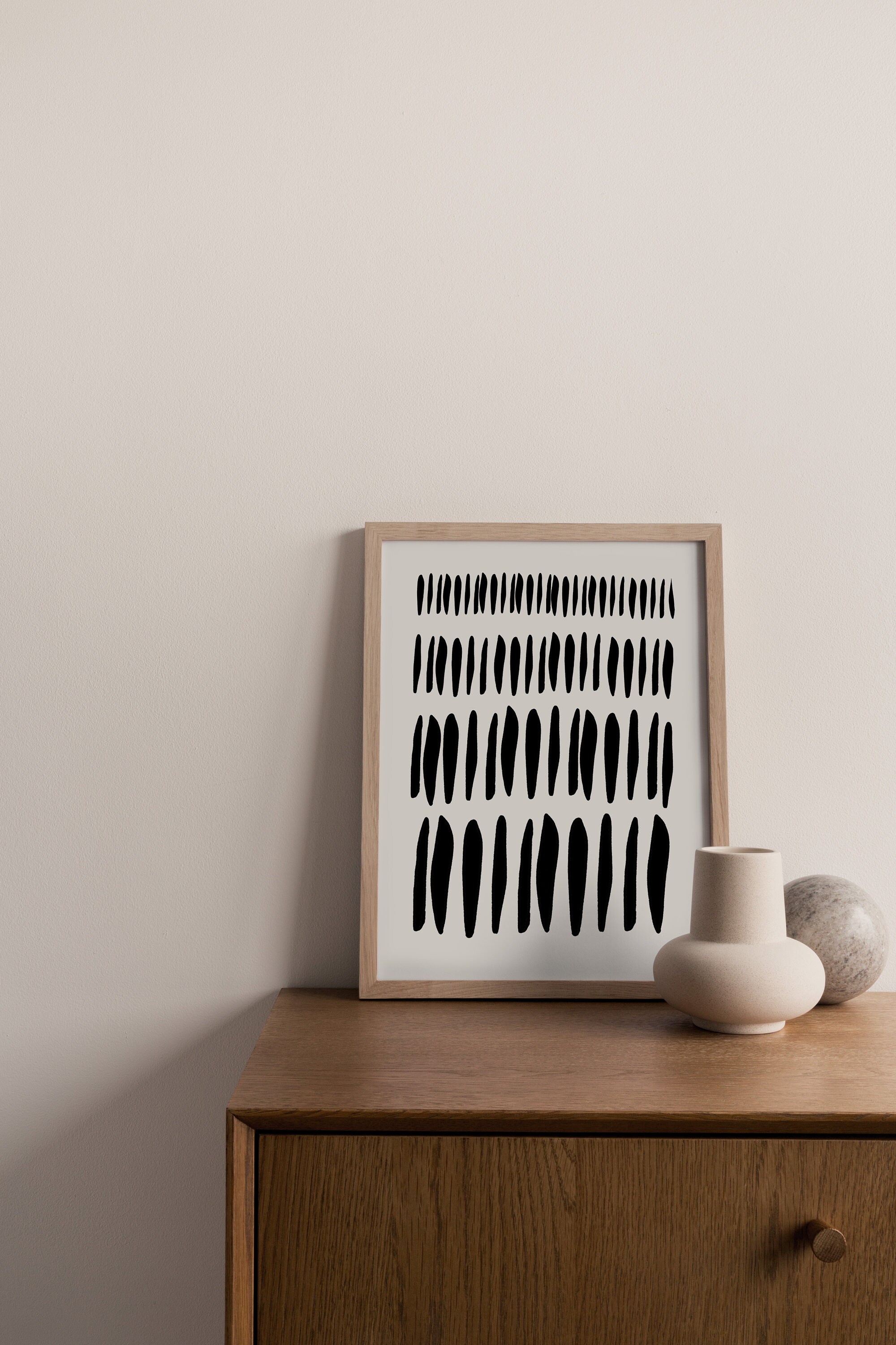 Abstract Lines Abstract Art Print Geometric Wall Art Mid - Etsy