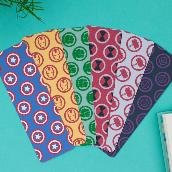 Avengers Bookmark - Etsy